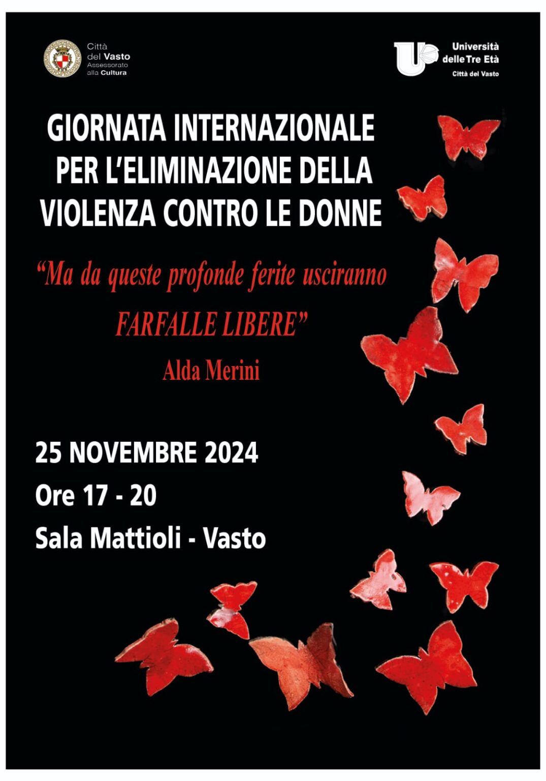 Giornata internazionale per l’eliminazione della violenza contro le donne – Università delle Tre Età